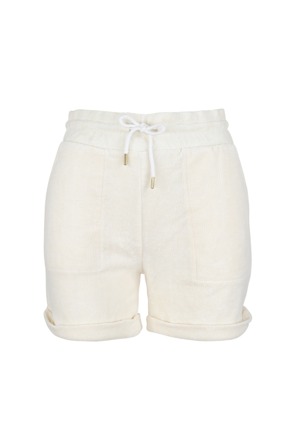 Sette Towel Boy Cabana Short in White | Women's Loungewear | ZERRIN