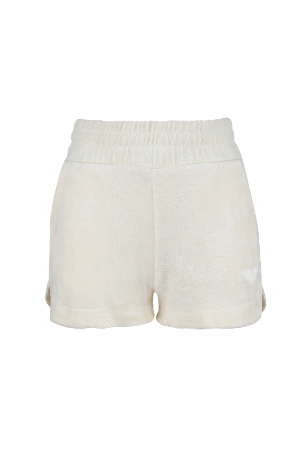Sette Towel Boy Sport Short in White | Women's Loungewear | ZERRIN